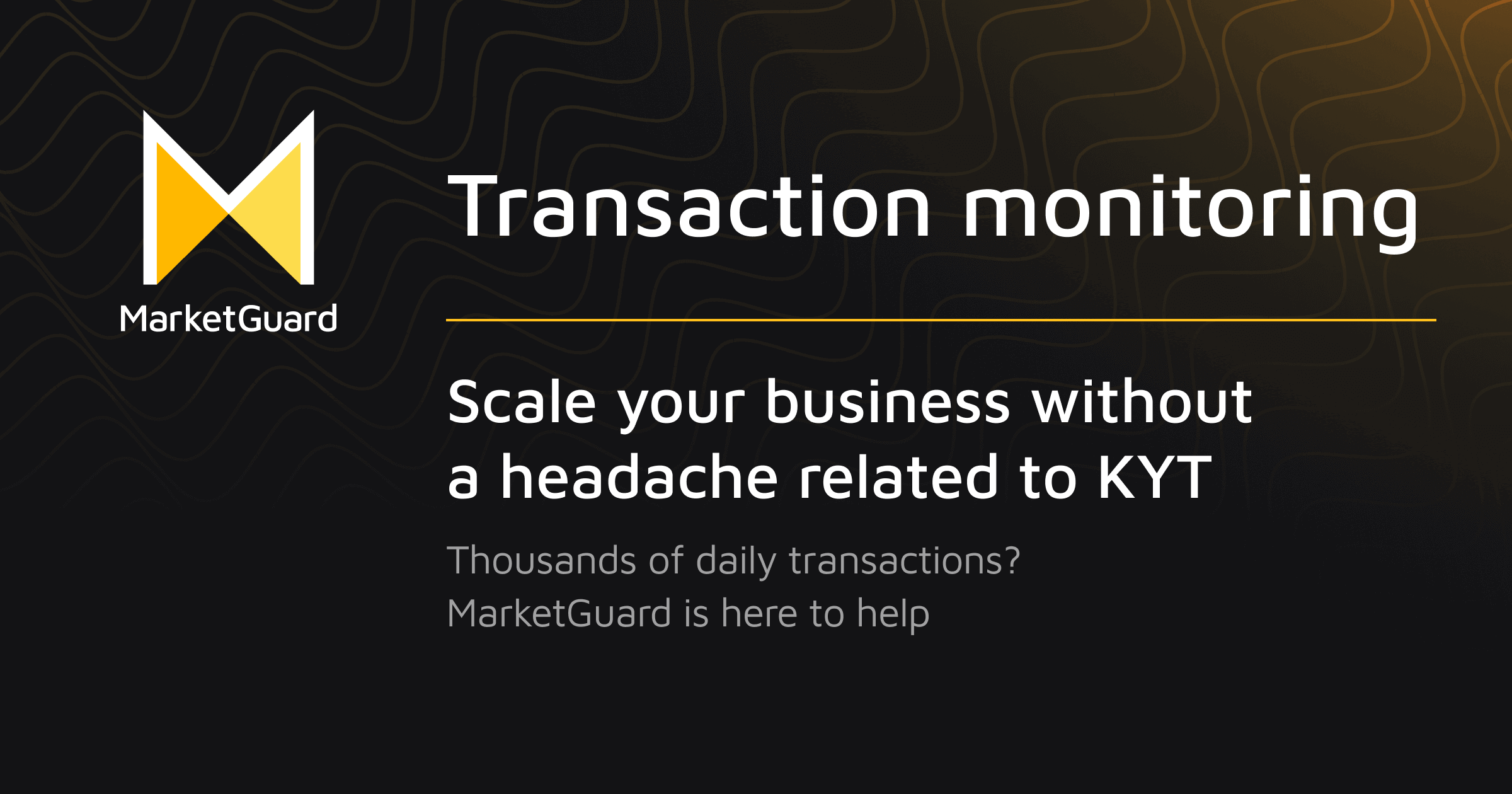 Transaction monitoring